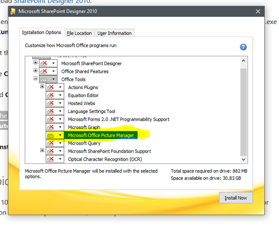 How to install Microsoft office picture manager in windows 10,Software ...