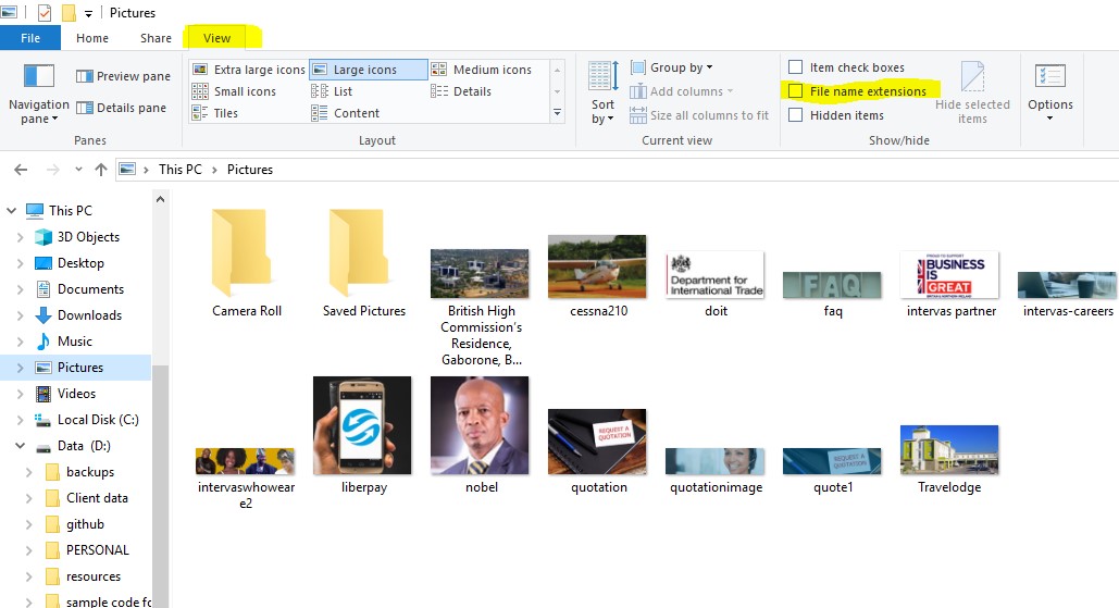 How to Show File Extensions in Windows 10,Software / Apps,Software ...